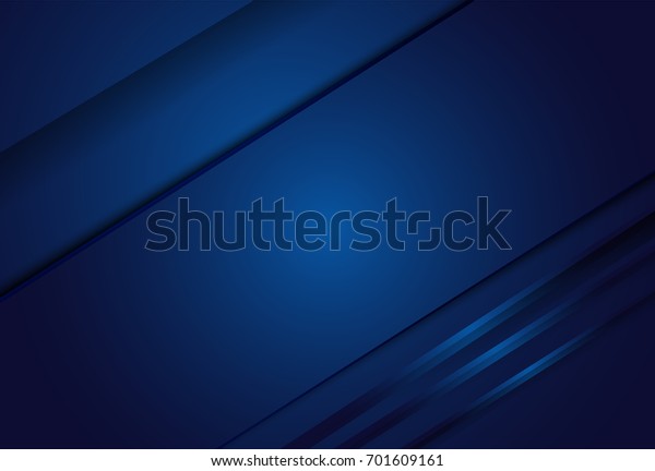 Navy Blue Gradient Geometric Background Material Stock Vector (Royalty ...