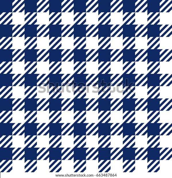 Navy Blue Tartan Plaid Patterngeometric Vector Stock Vector (Royalty ...