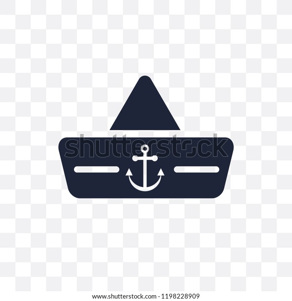 Navy Hat Transparent Icon Navy Hat Stock Vector (Royalty Free ...