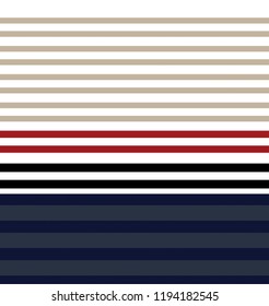 Navy Red Stripe Border Pattern Stock Vector (Royalty Free) 1194182545 ...