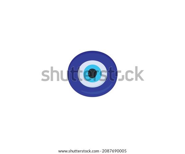 Nazar Amulet Vector Isolated Icon Emoji Stock Vector (Royalty Free ...