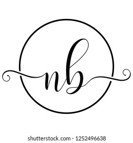Nb Icon Logo Stock Vector (Royalty Free) 1252496638 | Shutterstock