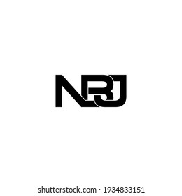 Nbj Letter Original Monogram Logo Design Stock Vector (Royalty Free ...