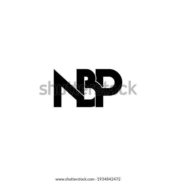 Nbp Letter Original Monogram Logo Design Stock Vector (Royalty Free ...