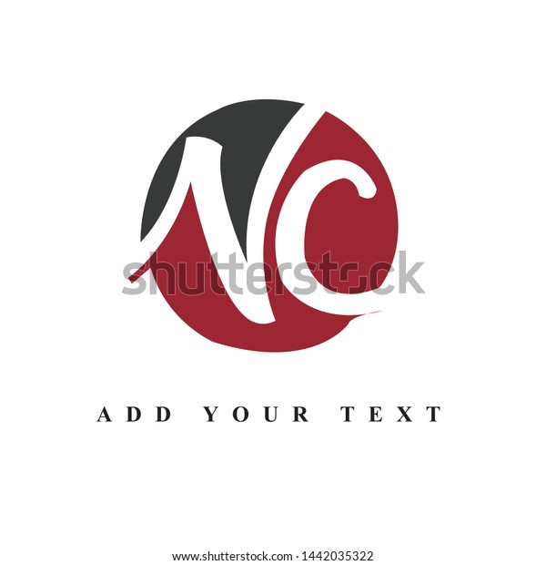 Nc Logo Vector Art Illustration Stock Vector (Royalty Free) 1442035322 ...