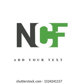 Ncf Logo Design Illustration Vector Art Stock Vector (Royalty Free ...