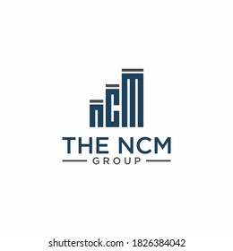 Ncm Logo Symbol Letter Vector Abjad Stock Vector (Royalty Free ...