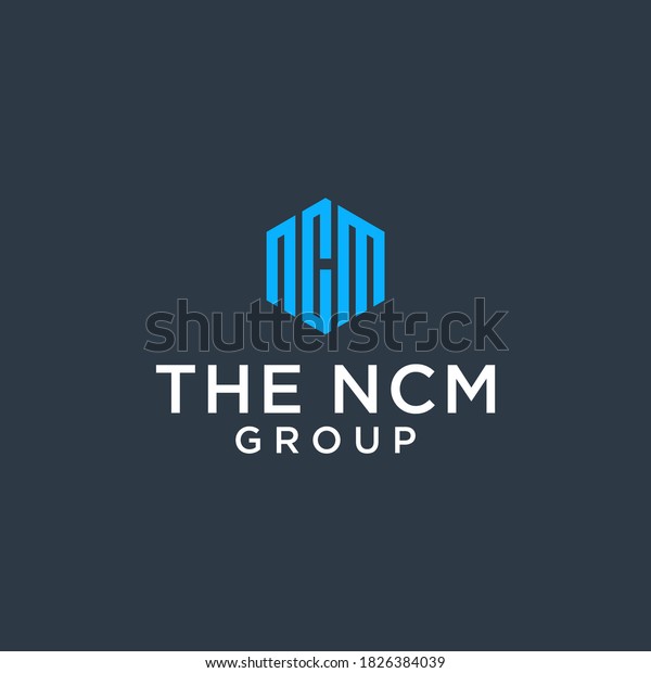 Ncm Logo Symbol Letter Vector Abjad Stock Vector (Royalty Free ...