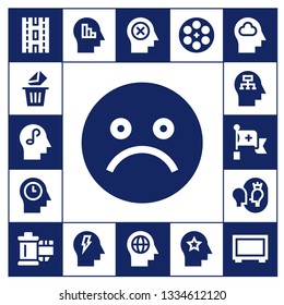 Negative Icon Set 17 Filled Negative Stock Vector (Royalty Free) 1334612120