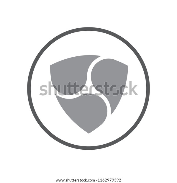 Nem Coin Icon Criptocurrency Symbol Vector Stock Vector (Royalty Free ...