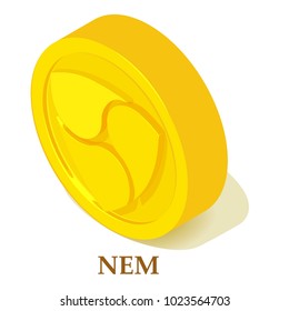 Nem Icon Isometric Illustration Nem Vector Stock Vector (Royalty Free ...
