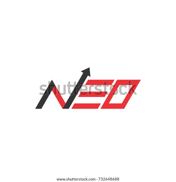 Neo Letter Arrow Logo Design Vector Stock Vector (Royalty Free ...