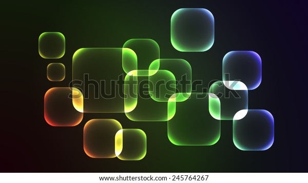 Neon Background Neon Screensaver Neon Light: vetor stock (livre de ...