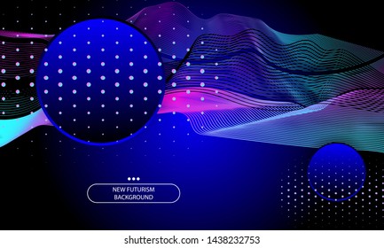 Neon Color Vector Background Bright Light Stock Vector (Royalty Free ...