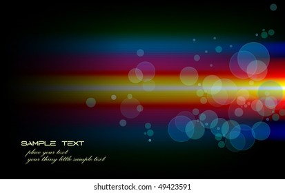Neon Design Vector Background Transparent Lights Stock Vector (Royalty ...