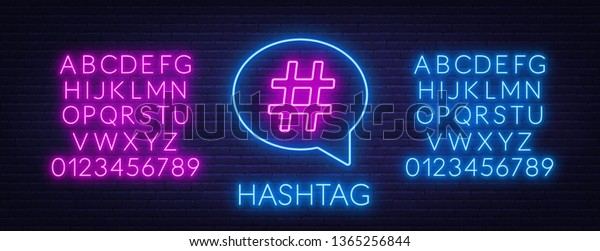 896 Hashtag Neon Images, Stock Photos & Vectors | Shutterstock