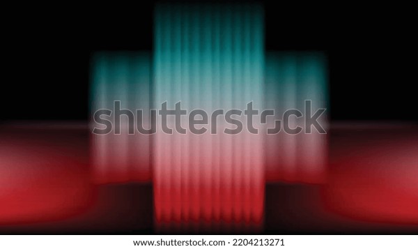 Neon Light Glowing Lines Blank Lines Stock Vector (Royalty Free ...
