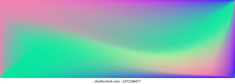 Neon Multicolor Curve Vibrant Light Background Stock Vector (Royalty ...