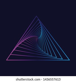Abstract Dynamic Pattern Wallpaper Vector Stock Vector (Royalty Free ...