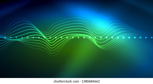 184 Neon Waves Long Exposure Stock Vectors, Images & Vector Art ...