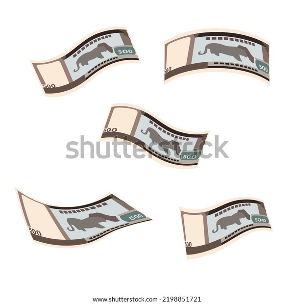 Nepalese Rupee Vector Illustration Nepal Money Stock Vector (Royalty ...