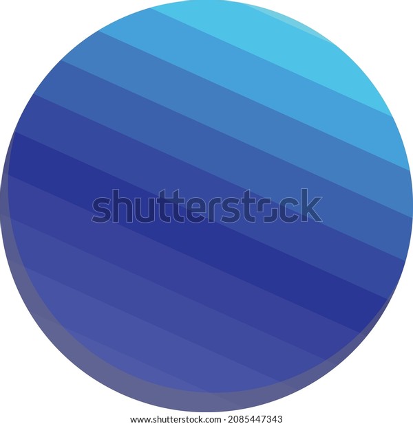 Neptunus Planet Planet Vektor Stock Vector (Royalty Free) 2085447343 ...