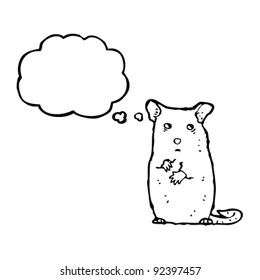 Nervous Mouse Illustration Stock Vector (Royalty Free) 92397457