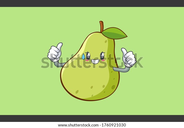 Nervous Phew Disappointed Relieved Face Emotion Stock Vector (Royalty ...