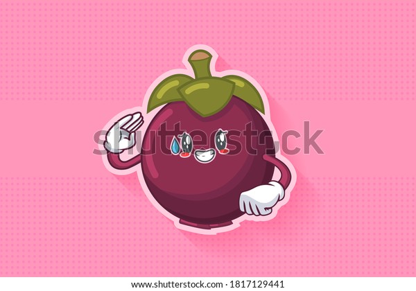 Nervous Phew Disappointed Relieved Face Emotion Stock Vector (Royalty ...