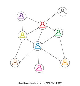 Network Illustration Stock Vector (Royalty Free) 237601201 | Shutterstock