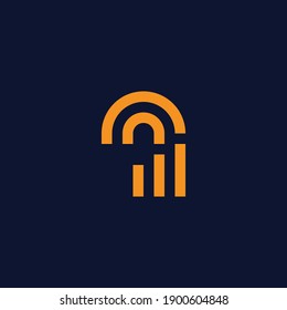 Network Minimal Company Logo Network Logo Stock Vector (Royalty Free ...