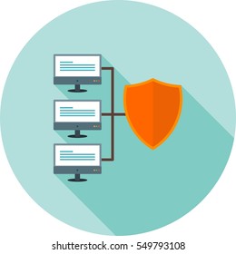 Network Protection Stock Vector (Royalty Free) 549793108 | Shutterstock