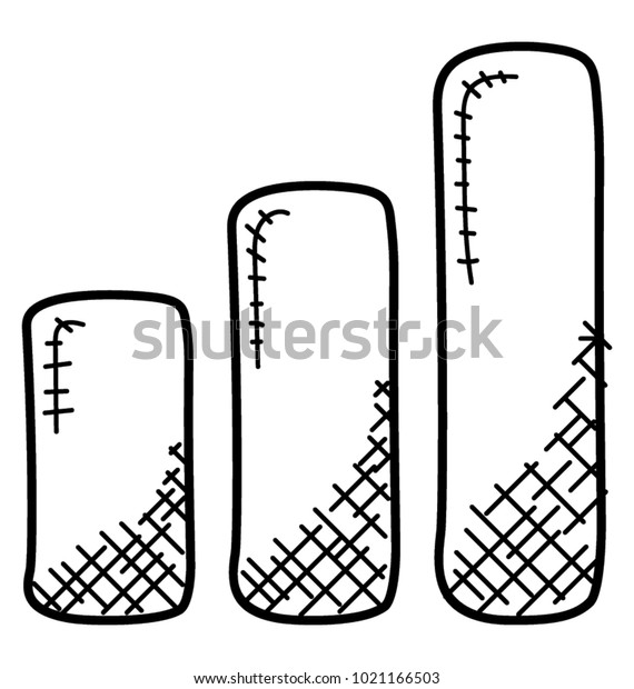 Network Signals Signal Strength Indicator Sketch Stock Vector (Royalty ...
