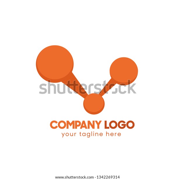 Networking Company Logo Stock Vector (Royalty Free) 1342269314 ...