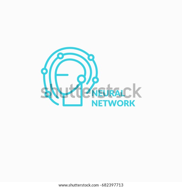 Neural Networks Conceptual Sign Logo Analytical Stock Vector (Royalty ...