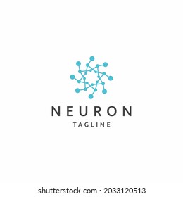Neuro Logo Icon Design Template Flat Stock Vector (Royalty Free ...