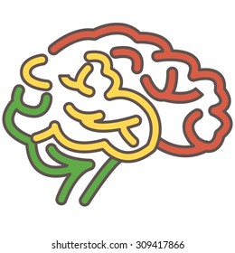 Neuroscience Icon Stock Vector (Royalty Free) 309417866 | Shutterstock