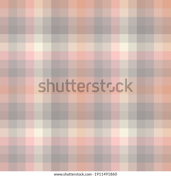 Neutral Blurred Plaid Seamless Vector Check Stock Vector (Royalty Free ...