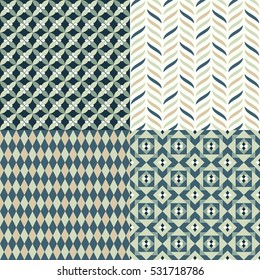 Neutral Tiles Samples Set 4 Vector Stock Vector (Royalty Free ...