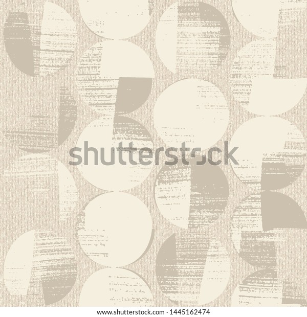 Neutralcolored Broken Dots Faded Textured Distressed Stock Vector ...