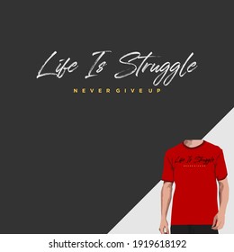 2,003 Struggle typography Images, Stock Photos & Vectors | Shutterstock