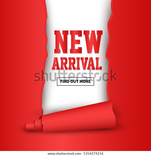 New Arrival Labels Vector Gretting Card Stock Vector (Royalty Free ...