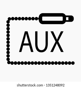 412 Aux cable symbol Images, Stock Photos & Vectors | Shutterstock