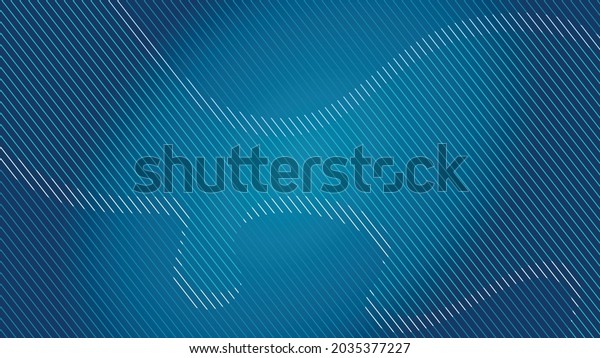 New Background Cool Turquoise Blue Line Stock Vector (Royalty Free ...