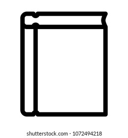New Book Binding Stock Vector (Royalty Free) 1072494218 | Shutterstock
