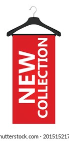 New Collection Sign Vector Illustration Stock Vector (Royalty Free ...