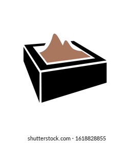 New Creative Sandbox Icon Logo Design Stock Vector (Royalty Free ...