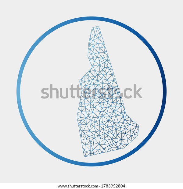 New Hampshire Icon Network Map Us Stock Vector (Royalty Free ...