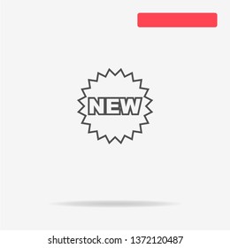New Icon Vector Concept Illustration Design Stock Vector (Royalty Free ...
