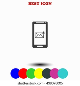 New Mail Icon Stock Vector (Royalty Free) 438098005 | Shutterstock